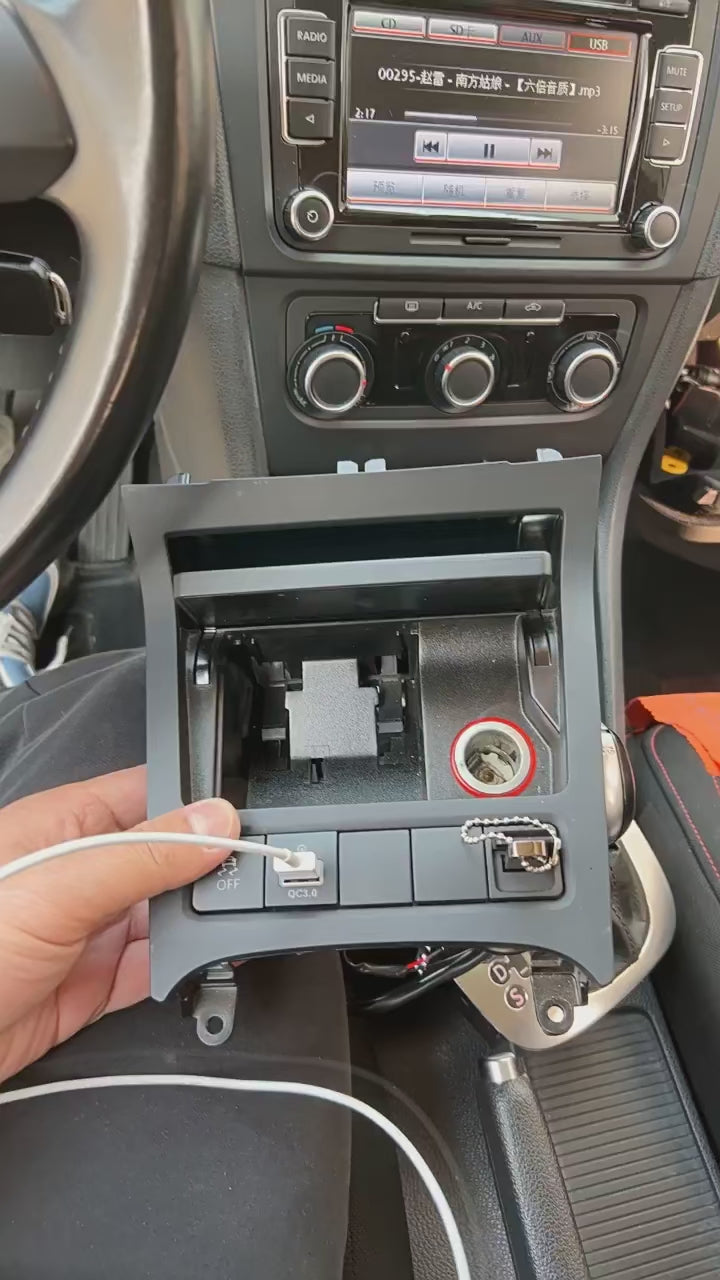 NeoCharge USB QC3.0 + PD Charger for VW Golf MK5/MK6 & Jetta MK6 – Dua ...